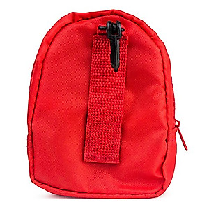 Ever Ready First Aid Adult and Infant CPR Mask Combo Kit with 2 Valves with Pair of Vinyl Gloves & 2 Alcohol Prep Pads - Red