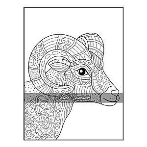 100 Animals: An Adult Coloring Book with Lions, Elephants, Owls, Horses, Dogs, Cats, and Many More!