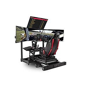 Next Level Racing F-GT Elite Aluminum Simulator Cockpit - Wheel Plate Edition (NLR-E001)