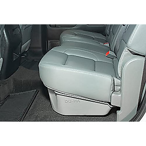DU-HA Under Seat Storage Fits 14-18 Chevrolet/GMC Silverado/Sierra Light Duty & 15-19 Heavy Duty Crew Cab, Ash/Gray, Part #10301