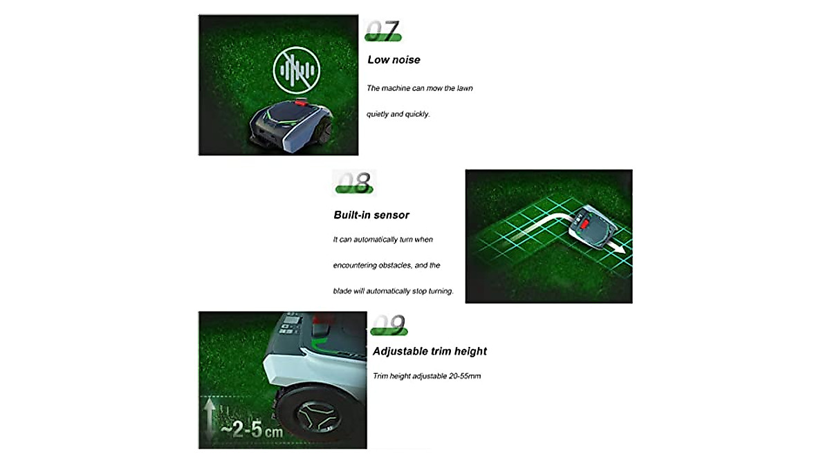 Smart App-Controlled Robotic Lawn Mower for Yards