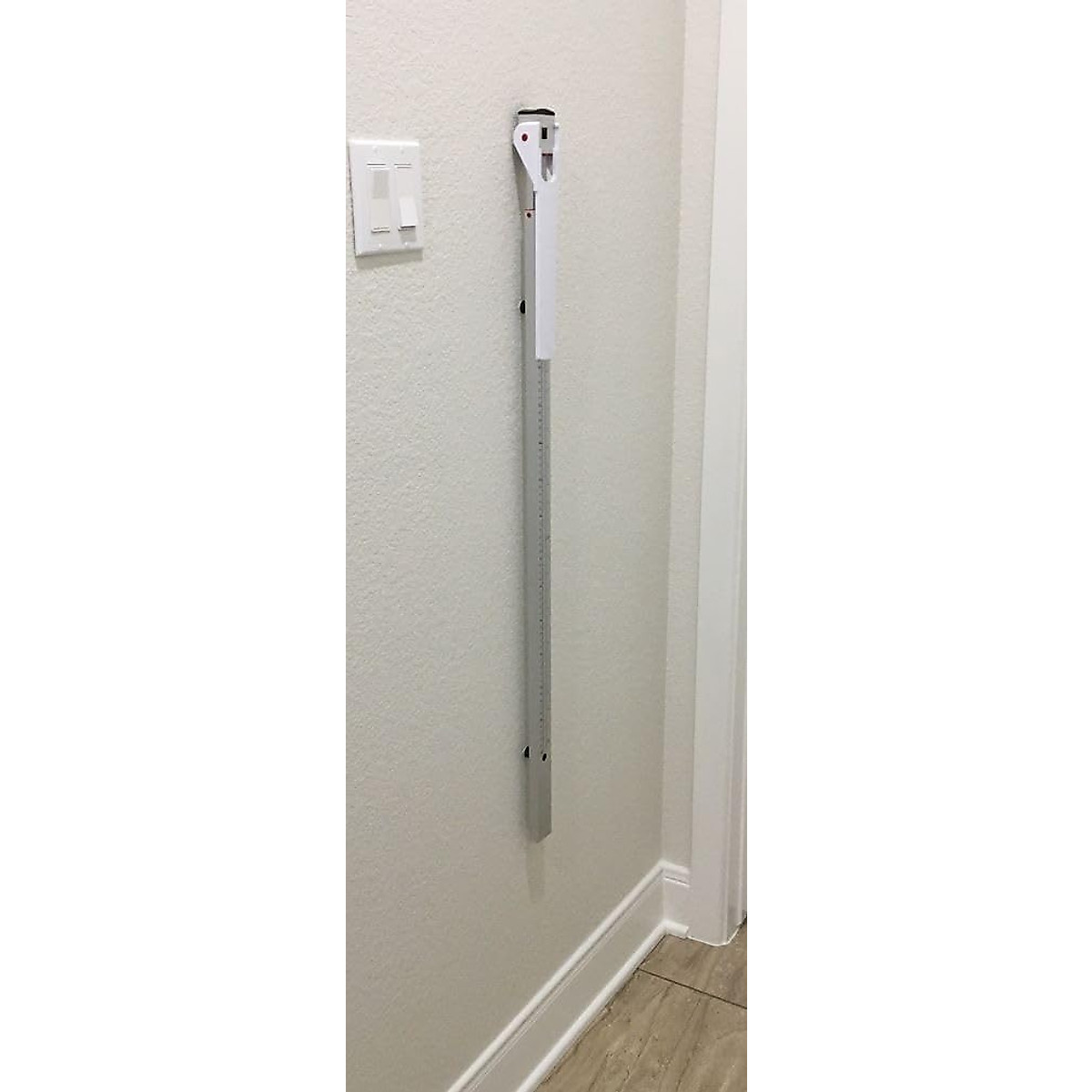 SIKE Wall Mounted Stadiometer Professional Aluminum Telescopic Height Measuring Rod 24-82 inch, 2024.07 New