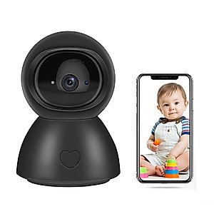 EVERSECU Pet Camera,2K Security Camera Indoor, 2.4G&5G WiFi, Dog Camera with Phone App,Home Camera for Baby/Elder with One-Touch Call, Night Vision, 2-Way Audio, AI Motion Detection