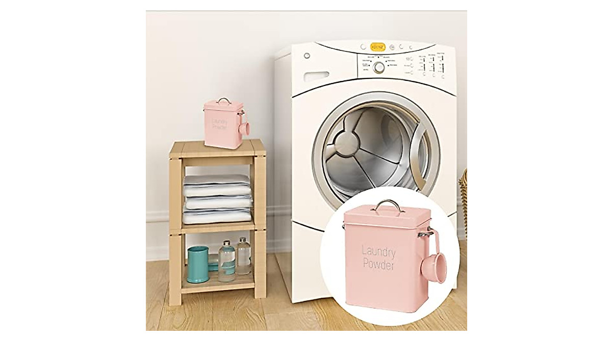 Shuanghua Laundry Powder Storage Tin for Modern Homes