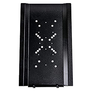 Mail Boss 7106 Curbside Steel Post Mount Security Locking Mailbox, Black, Extra Large, 21 in. D x 11.125 in. W x 13.75 in. H