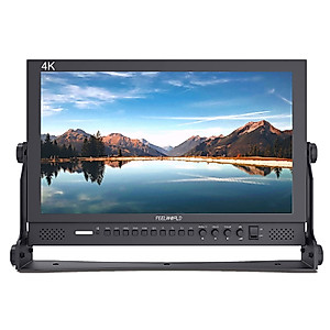 FEELWORLD P173-9HSD 17.3" Broadcast Director Production LCD Monitor with 3G SDI HDMI YPbPr Input Output Aluminum Design 1920×1080