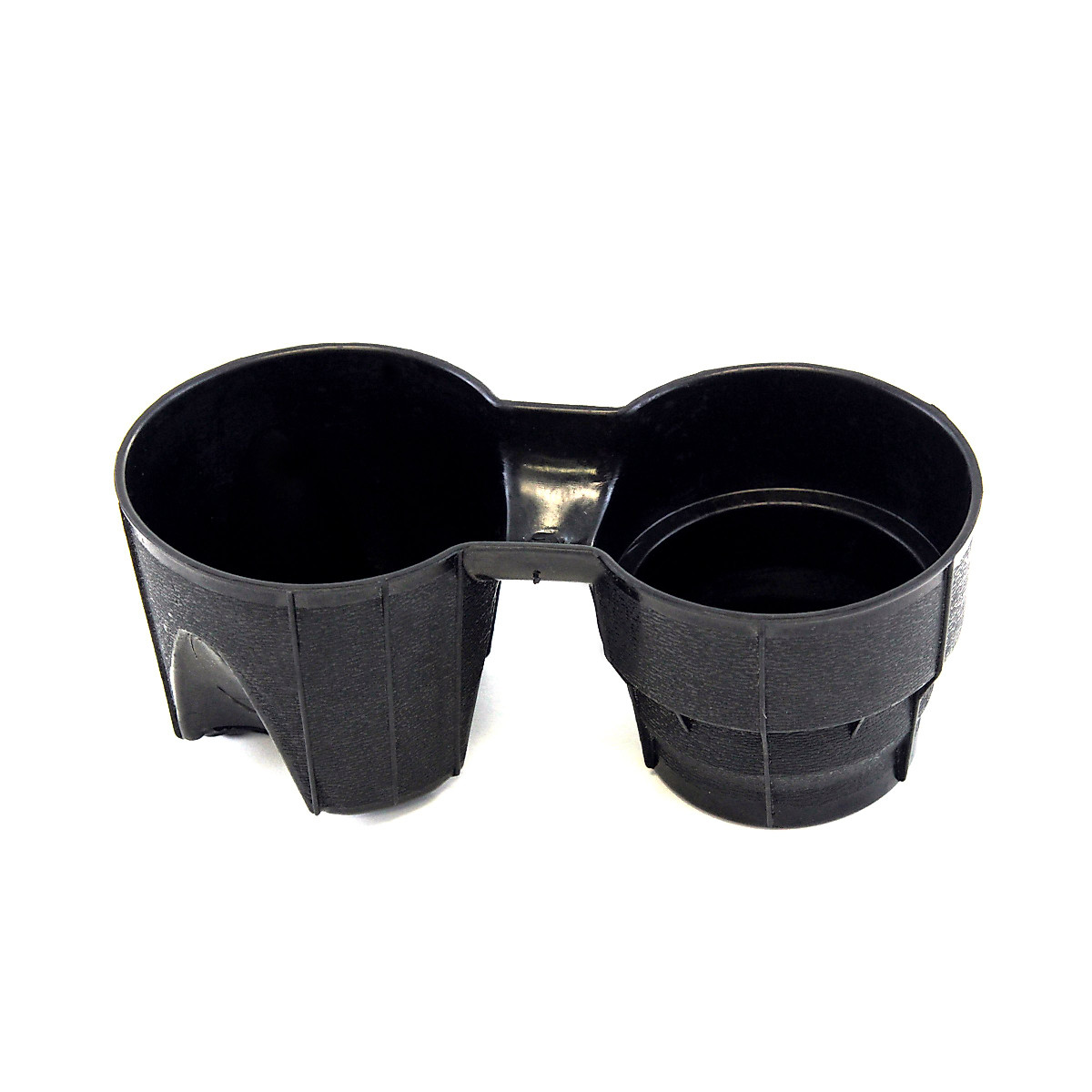 Red Hound Auto Front Center Floor Console Cup Holder Insert Compatible with Ford Lincoln Expedition Navigator 2007-2014 - Black (Holds 2 Cups)