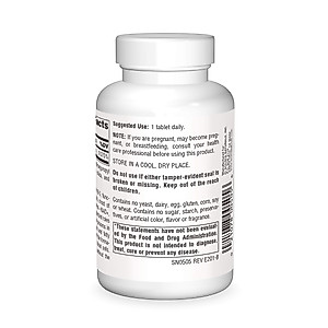 Source Naturals Niacinamide B-3, 1500 mg Dietary Supplement - 50 Tablets