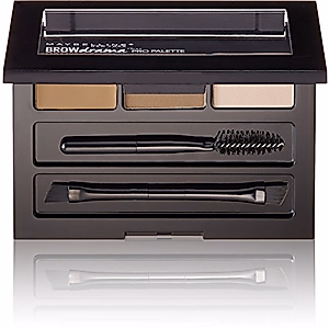 Maybelline Brow Drama Pro Eyebrow Palette, Blonde, 0.1 oz.