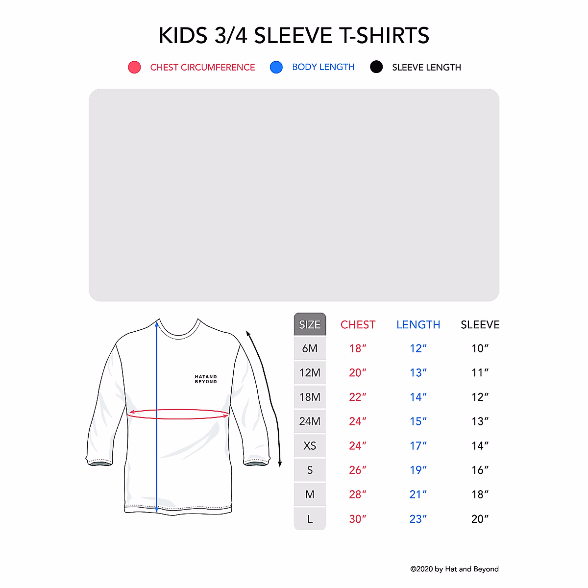 Hat and Beyond Infant Raglan 3/4 Sleeves Baseball Tee (24M, (Baby) 5bh03_White/Carolina_Blue)