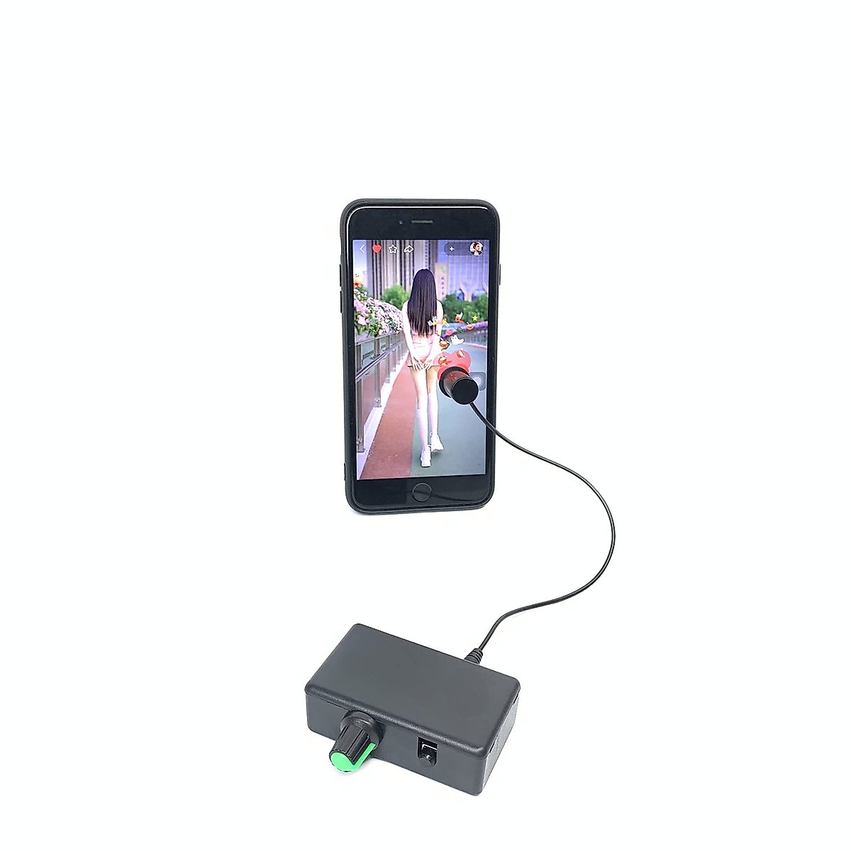 QIDAI Auto Clicker for Phone iPad, Screen Device Auto Clicker, Suitable for Games, Live Broadcasts, Reward Tasks, Adjustable Auto Clicker Simulated Finger Clicking.（1 Second Fastest 25 Times）