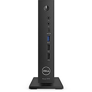 Dell Wyse 5070 Thin Client Desktop | Celeron - J4105-32GB SSD Hard Drive - 4GB RAM | 4 cores @ 2.5 GHz ThinOS Black (Renewed)