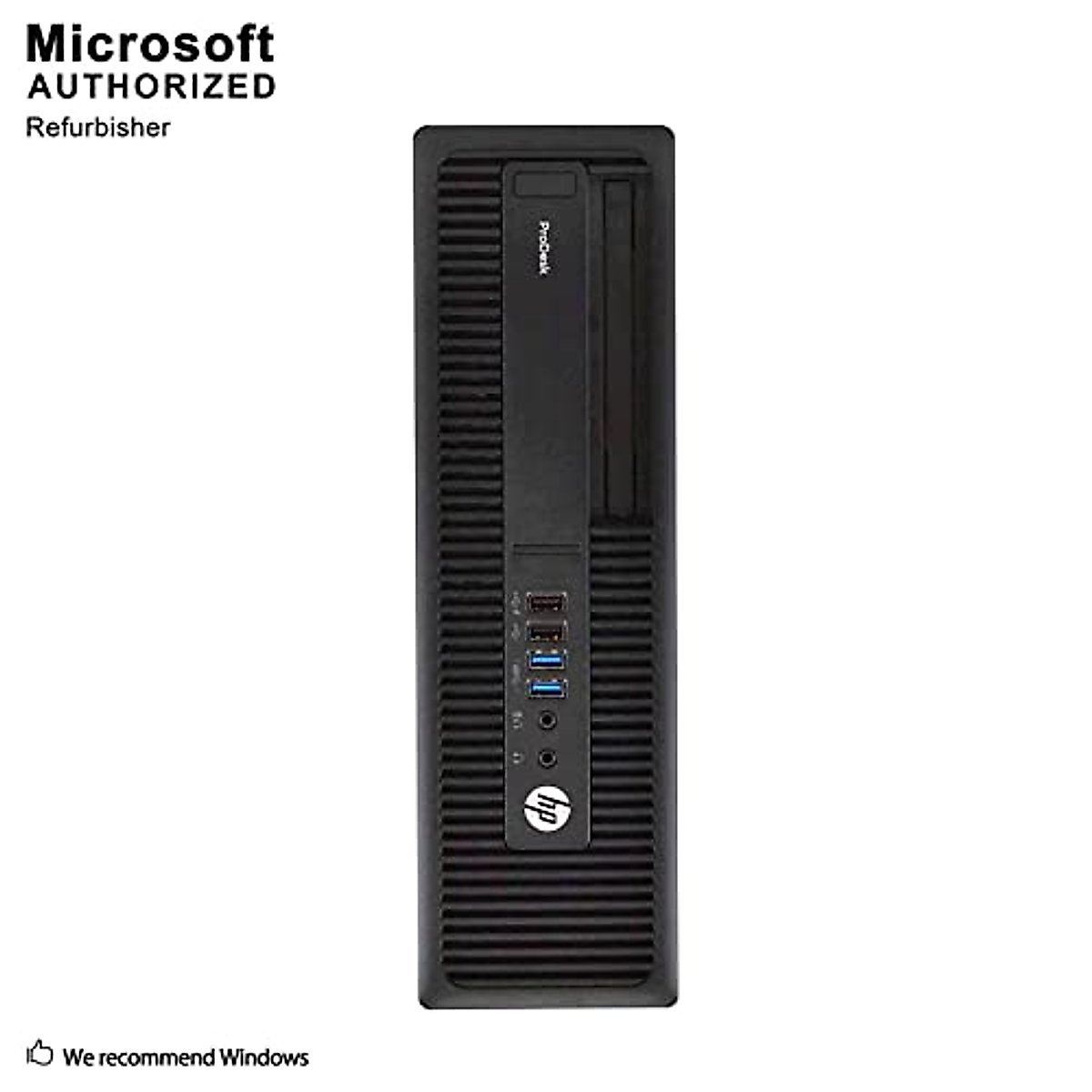HP ProDesk 600 G2 Small Form Factor PC, Intel Core Quad i5 6500 up to 3.6 GHz, 16GB DDR4, 1TB SSD, WiFi, BT 4.0, VGA, DP, Win 10 Pro 64-Multi-Language Support English/Spanish/French(Renewed)
