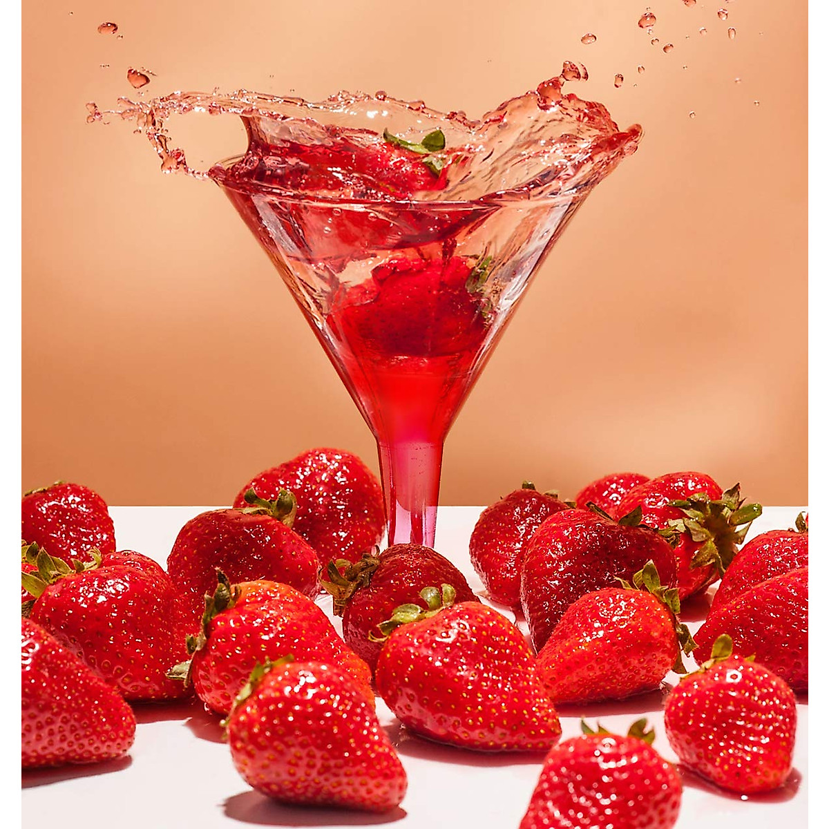 7oz Plastic Martini Glasses for Parties,72 pack Clear Plastic Martini Glasses,Mini Dessert Cups,Clear Plastic Wine Glasses,Plastic Cocktail Glasses