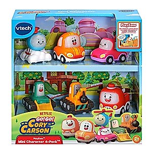 VTech Go! Go! Cory Carson PlayZone Mini Character 6-Pack, Multicolor