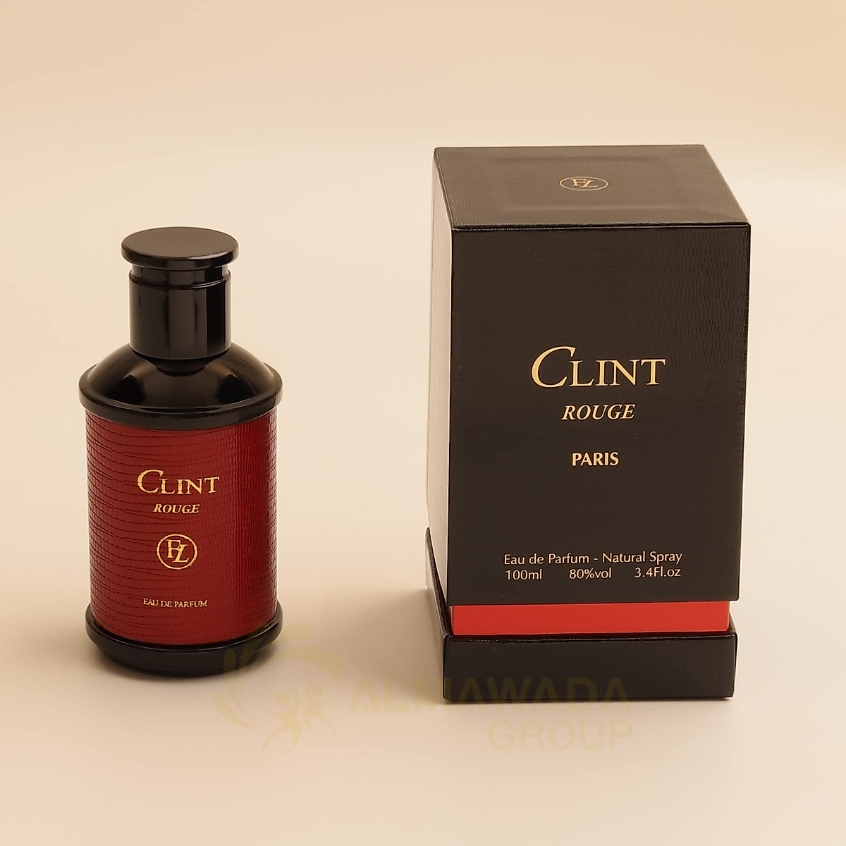 L'orientale Clint Rouge Eau De Parfum Spray For Men, 3.4 Ounce