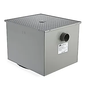 Zurn GT2700-35-3NH, 35 GPM 3 Inch No-Hub Connection Grease Interceptor
