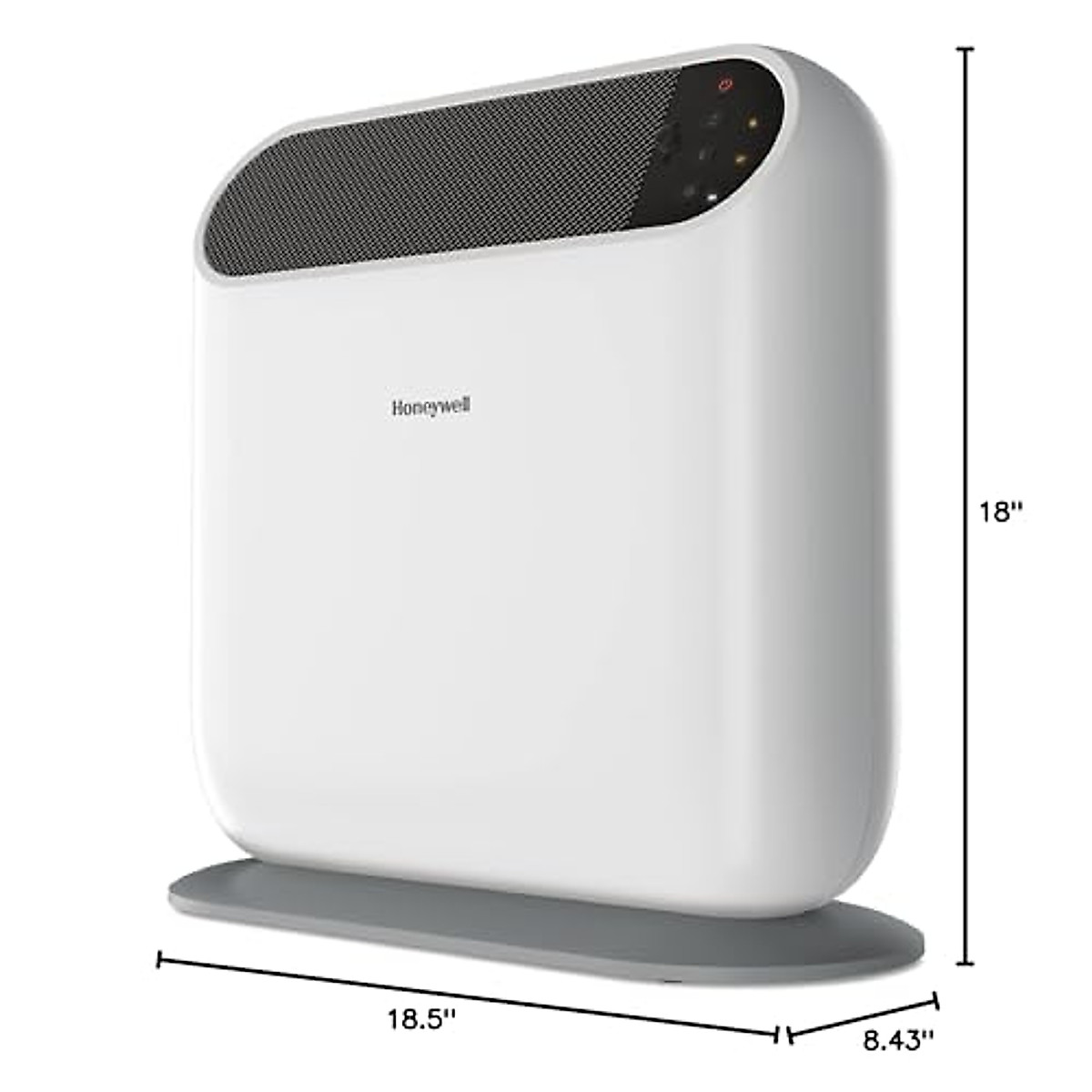 Honeywell ThermaWave 6 Ceramic Technology Space Heater, White – Ceramic Heater with Programmable Thermostat