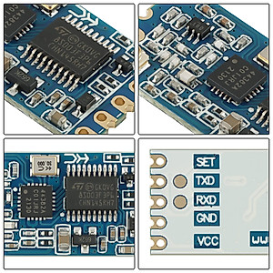 HC-12 433Mhz SI4463/SI4438 Wireless Serial Port Module 1000M Replace Bluetooth with Antenna