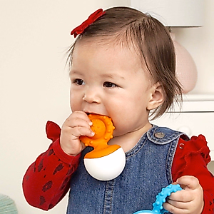 Fat Brain Toys FA217-2 Stand-up Figure, Orange