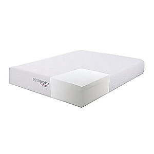 Ian Memory Foam Mattress White, California King