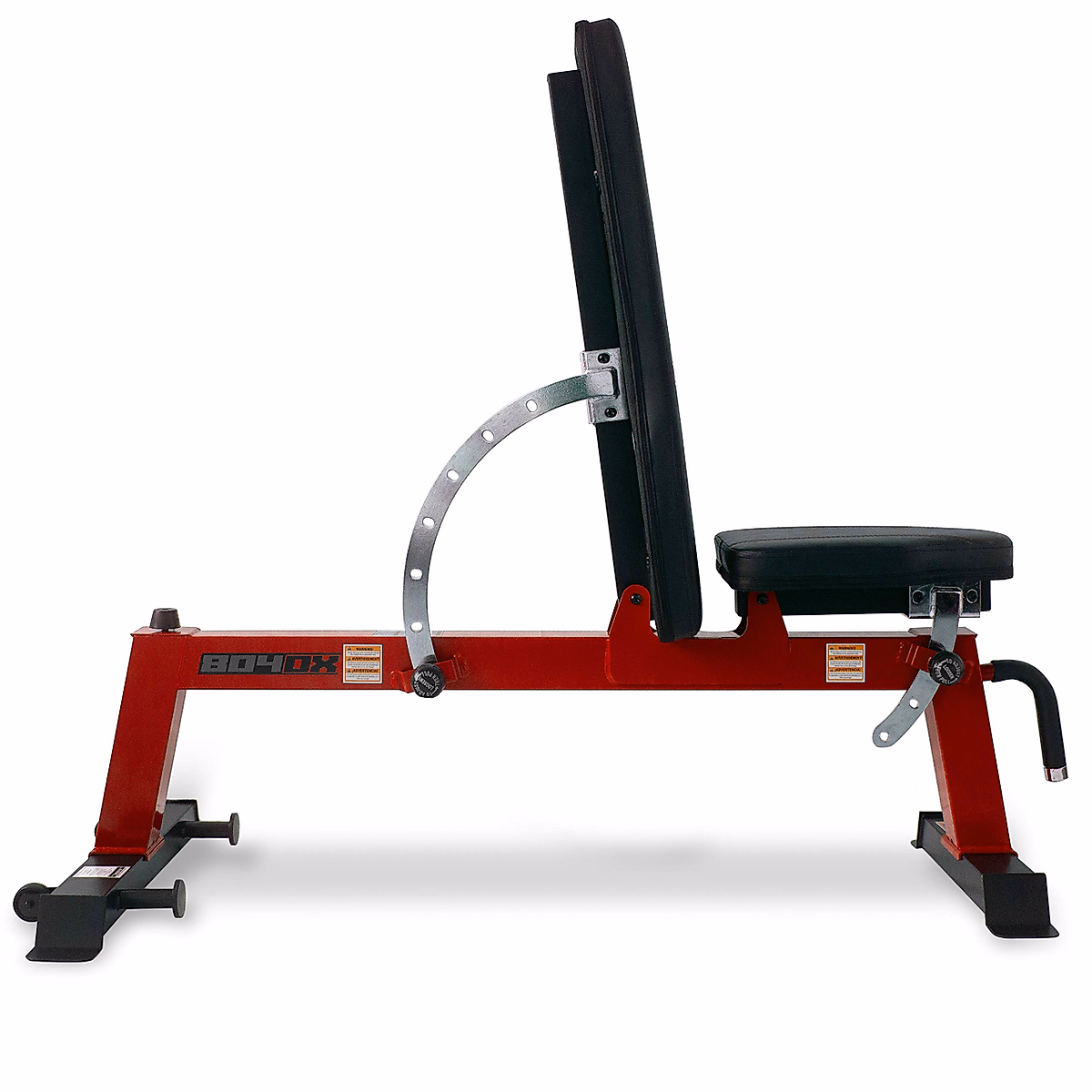 CAP Barbell Deluxe Utility Weight Bench, Red (FM-CS804DX-RD)