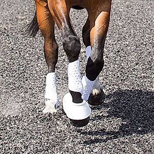 Equilibrium Stretch & Flex Flatwork Exercise Wrap Small White