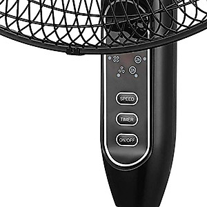MIDEA INTERNATIONAL TRADING CO Homepointe 18" Stand Fan with Remote Control, 18 INCH, Plain