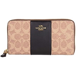 Coach Signature Ladies Small Multi-Color Leather Wallets 31546B4OOH
