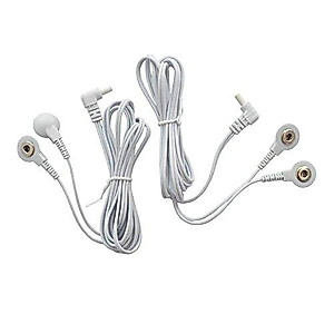 2.35mm Shielded Tens Unit Lead Wires Electrode Pad Cables