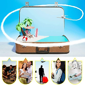 4Pcs Travel Toothbrush Holder - Wheat Straw Toothbrush Travel Case Portable Toothbrush Holders for Camping, Business Trip, Home - Toothbrush Case for Traveling Kit Toothbrush Holder Set