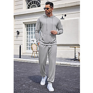COOFANDY Sweatsuit for Men Casual Athletic Jogging Suits Sets Track Suits 2 Piece Sets for Men