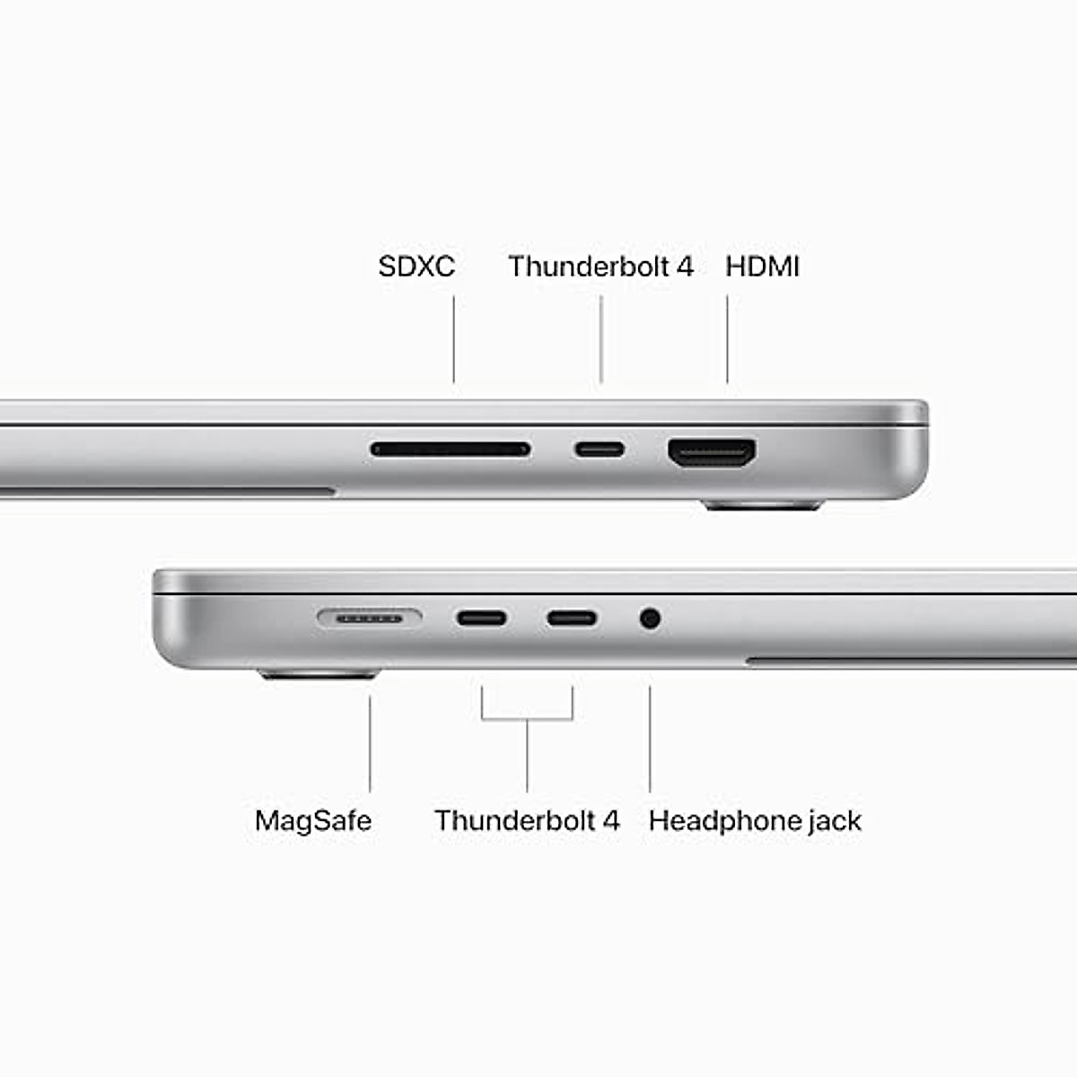 Apple 2023 MacBook Pro Laptop M3 Pro chip with 12‑core CPU, 18‑core GPU: Built for Apple Intelligence, 16.2-inch Liquid Retina XDR Display, 18GB Unified Memory, 512GB SSD Storage; Silver