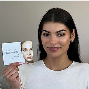 Smoothies Silicone Gentle Wrinkle Patches – Facial Patches for Forehead, Elevens, Crows Feet, and Lip Lines, 56 Count per Box – Made in the USA