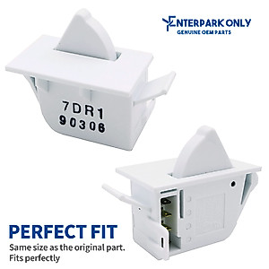 ENTERPARK All New DA34-00041A Refrigerator Light Door Switch Replacement Part for Samsung Replaces AP4135589 DA34-10110E