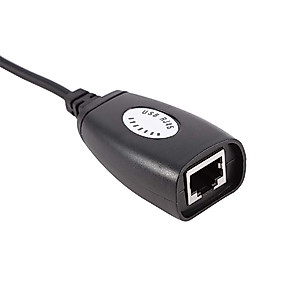 USB to RJ45 Adapter,USB 2.0 to RJ45 Ethernet Extension Extender Network Adapter Cable Wired LAN Ideal for Use with USB Cameras, Printers, Web Cameras, Keyboard, Extensions