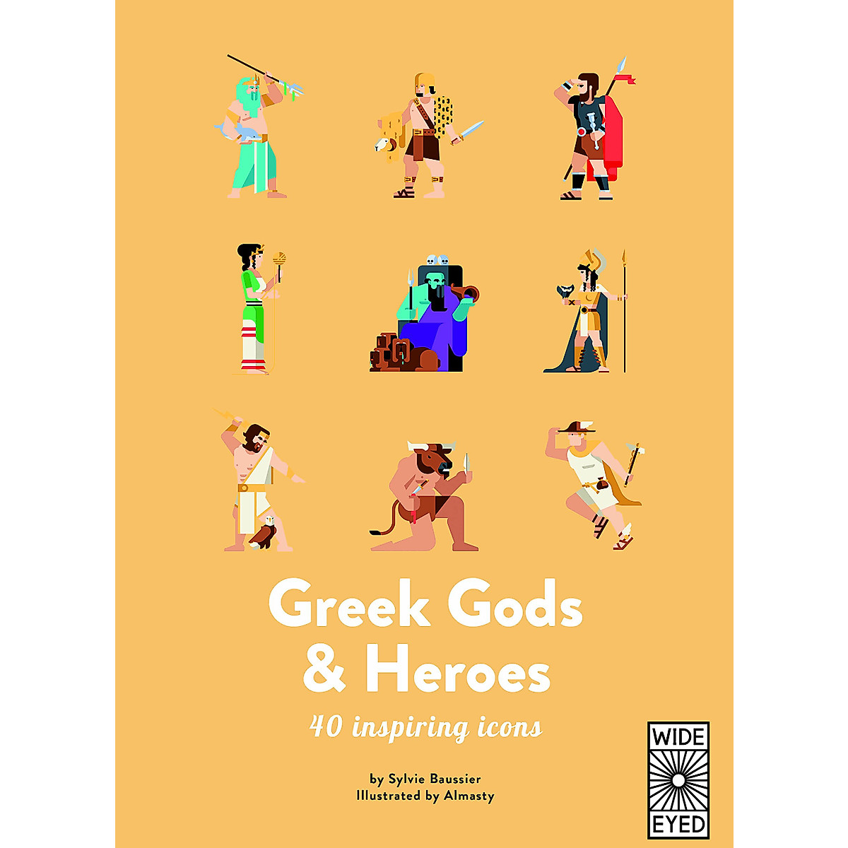 Greek Gods and Heroes: 40 inspiring icons