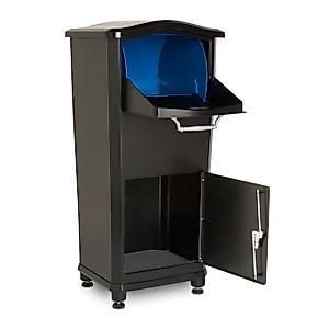 Architectural Mailboxes 6900B Elephantrunk Parcel Drop Box Black