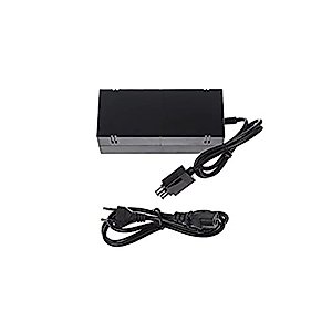 Original Microsoft Power Supply AC Adapter Replacement Cord Brick for Xbox One - Genuine Complete Accessory Kit with Wall Charger Cable