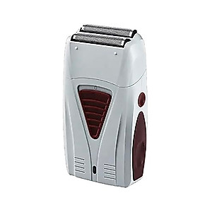 Electric Shaver Titanium Double pro Foil Metal Tool Head 4D Smooth Precision Shaver For Mens Womens Cordless Stubble Close Shave Trimmer Bald Head Barber Travel Size Razor For Head Face Beard Washable