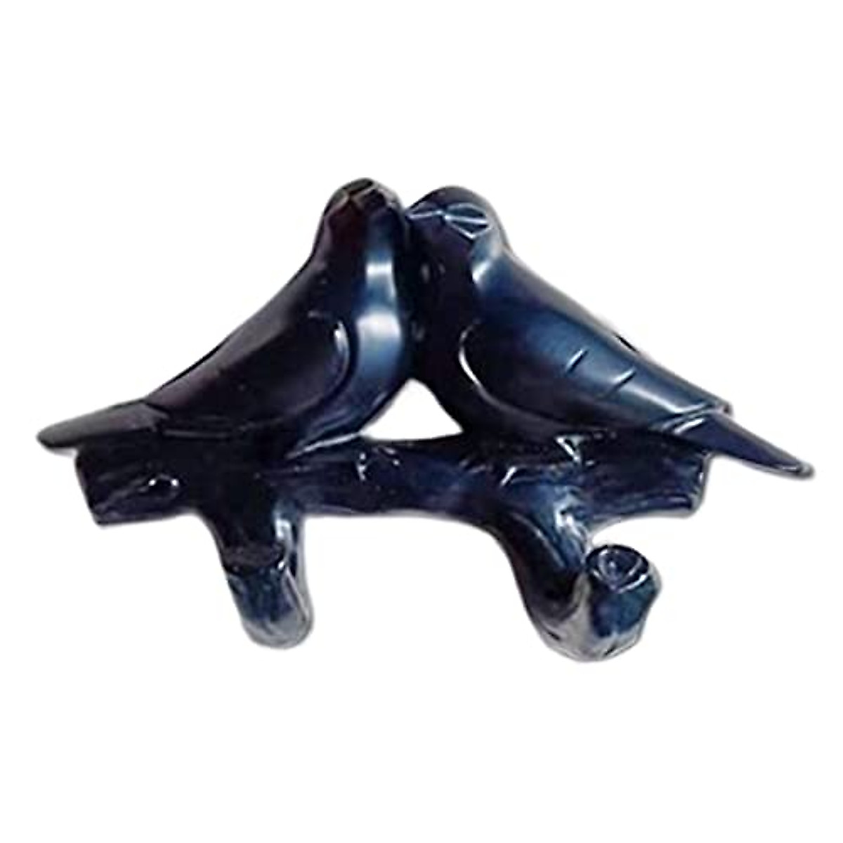 Luxury Coat Key Hanger,Resin Bird Wall Decorations,Coat Clothes Towel Hook for Robe Home Entryway Towels Purse, Black