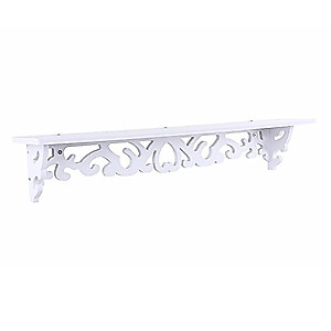 Cocoarm Wall Mounted Floating Shelves, Wall Shelf Floating Rack Floating Storage Rack Home Decor for Room Kitchen Office Bedroom Living Room Bathroom
