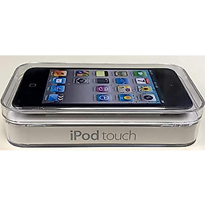 Box Packaging +Screen Protector with Original Music Player Apple iPod 4th Generation Touch (32GB-Black)