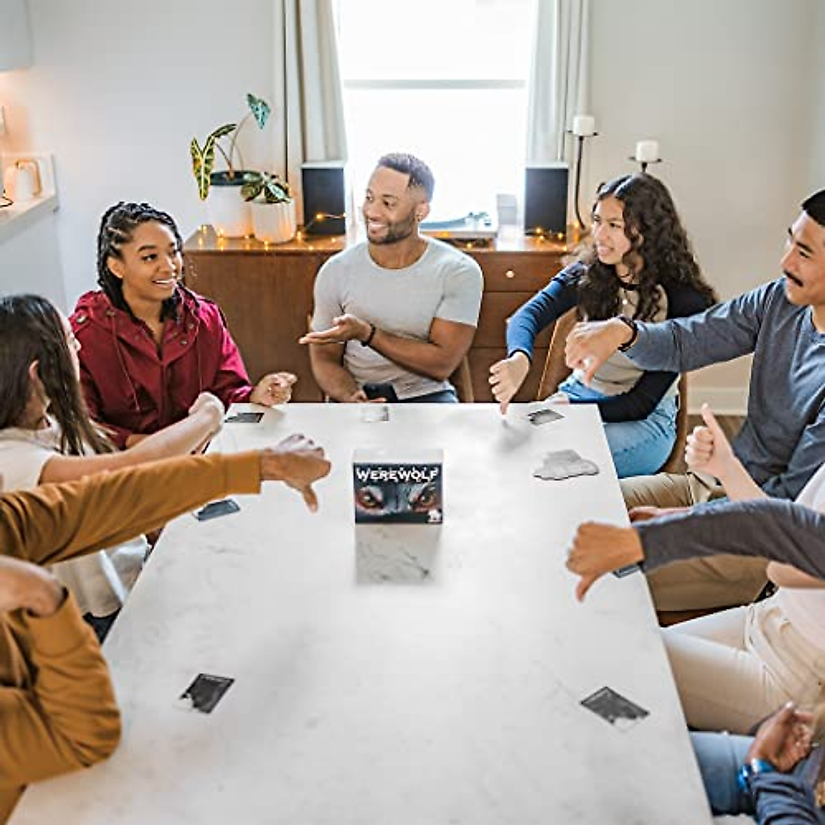 Bezier Games Ultimate Werewolf Extreme, Party Game for Teens and Adults, Social Deduction, Werewolf Game, Fast-Paced Gameplay, Hidden Roles & Bluffing
