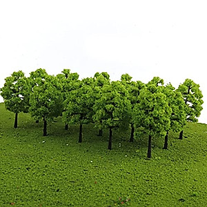 pistro 70 Model Trees DIY Train Street Railway Scenery Landscape Accssory 1.18-3.54inch HO Z TT Scale