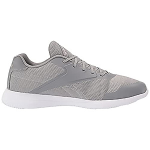 Reebok Women's Stridium Walking Shoe, Pure Grey/White/Quartz Metallic, 6.5