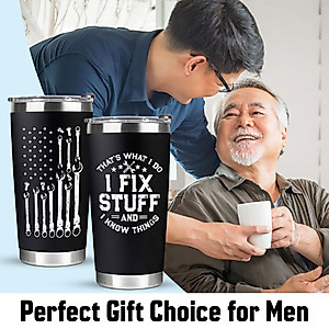 Birthday Gifts for Men Unique - Unique Gifts for Men, Gifts for Dad, Dad Gifts - Dad Birthday Gift, Men Birthday Gifts Ideas, Gag Gifts for Men, Men Gifts for Birthday - Dad, Men Tumbler 20 Oz