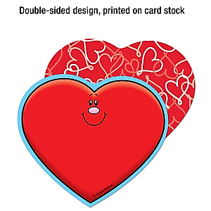 Carson Dellosa Education Hearts Mini Colorful Cut-Outs, 3-inch x 3-inch, 36pcs, Multicolor (120021)