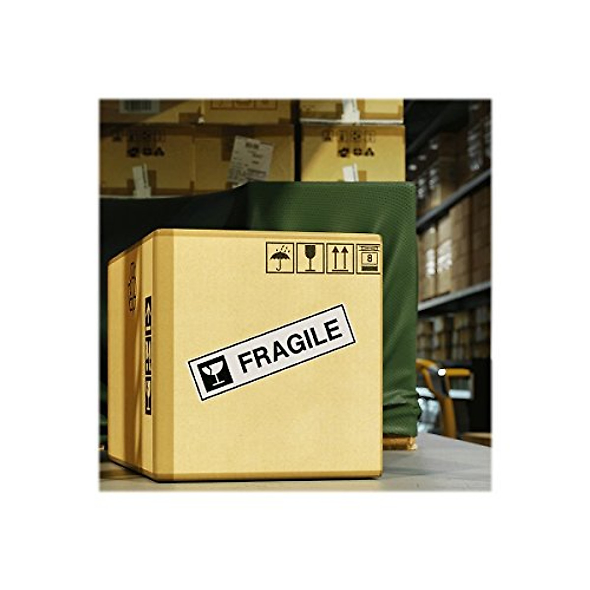 Brother DK-22223 Label Roll, Continuous Length Paper, Black on White, Single Label Roll, 50 mm (W) x 30.48M (L), Brother Genuine Supplies