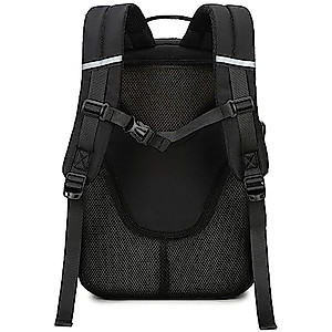 abshoo Kids Backpack For School Girls Kindergarten Elementary Bookbag School Bag (Black)